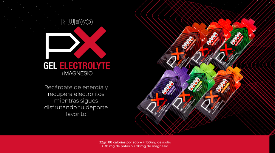 Nuevo Gel PX ELECTROLYTE | Ahora con + Magnesio (20 mg) - PXSPORTSDRINK